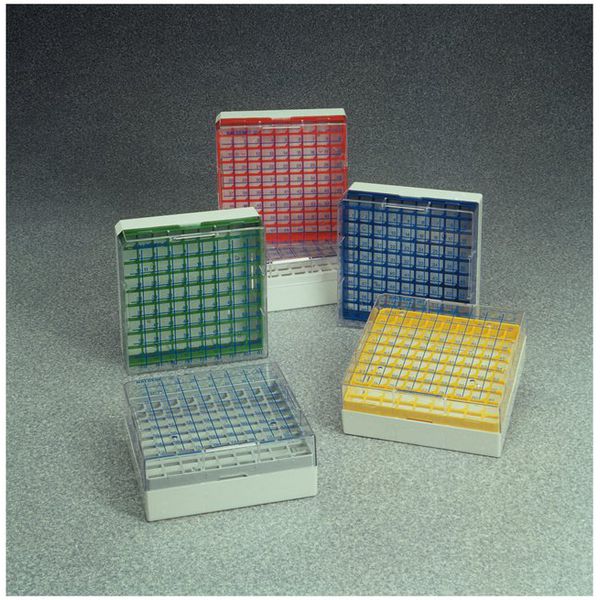 50250505 - Cryobox/PC with 5x5 compartments for 1,2/2,0 ml-vials, 8 pc ...