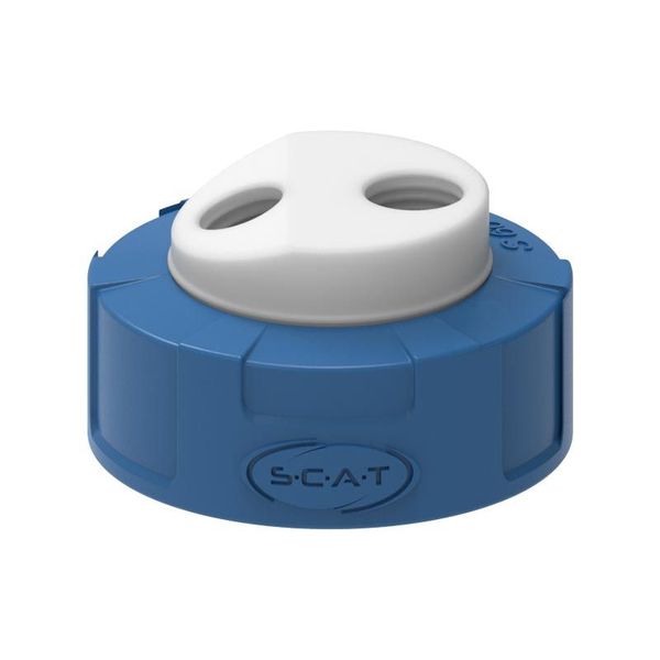 307970 - Safety Waste Cap, S60/61, 1x NPT 3/8" (f), 1x connection for ...