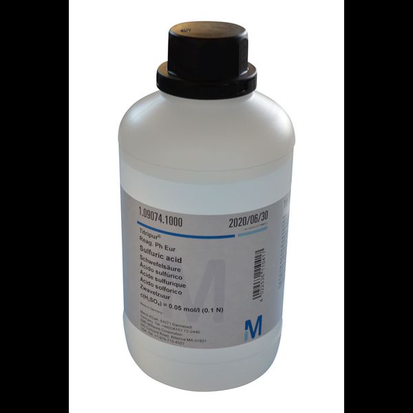 1090741000 - Sulfuric acid c(H2SO4) = 0.05 mol/l (0.1 N) TitriPUR, 1 L ...