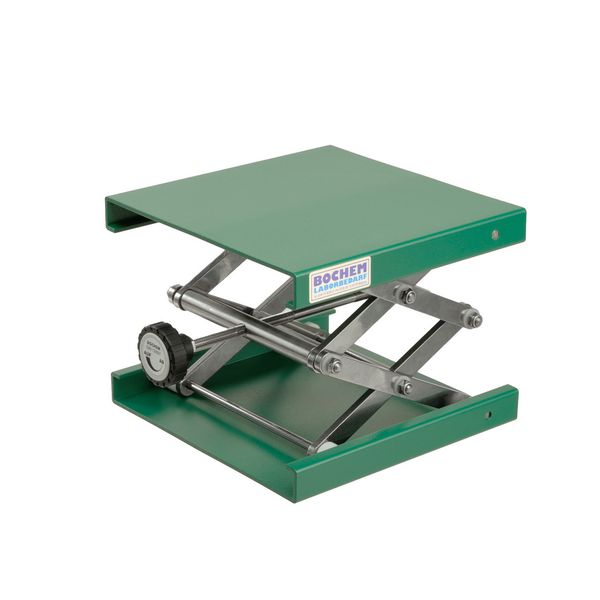 11015 - Jack, platform size 100x100mm, Alu green, platic coated ...