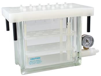730150N - Vacuum chamber, complete, for up to 12 columns or cartridges ...
