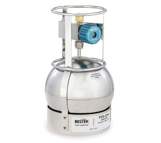 27318 - Air Sampling Canister TO-Can, 6 L, with 2-Port RAVE+ Valve ...