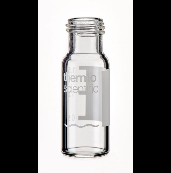 CHSV9-10P - SureSTART 2 ml Screw Glass Vial, Level 1, clear Glass, Flat ...