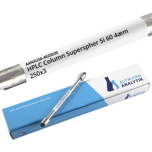 l04.00.s2503 - HPLC Column Superspher Si 60, 4.0 µm, 3 x 250 mm ...