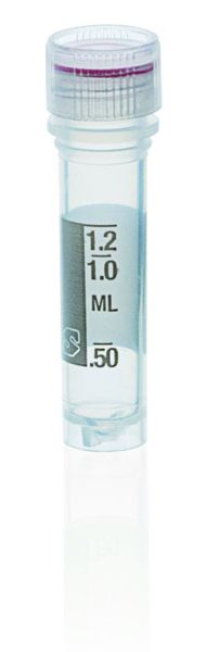 780753 - Micro Tube, PP, 2 ml, PP Screw Cap, y-sterile, Graduated, with ...
