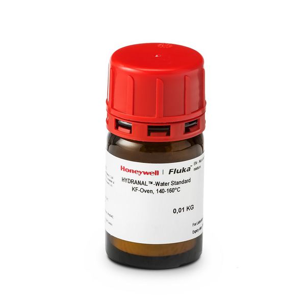 34693-10G - HYDRANAL Water Standard KF-Oven, 150-160°C standard, (water content ~5.0%), Glass ...