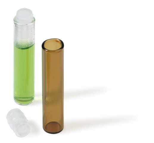 SU860118 - pk 100 Sample cup clear glass, flat bott | Analytics-Shop