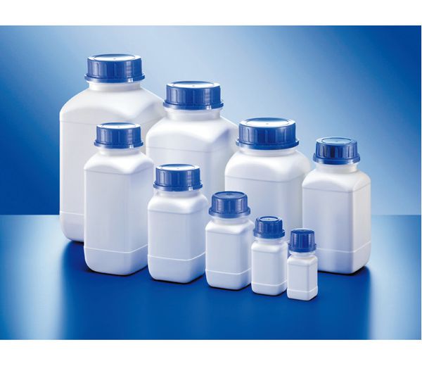 2000079206 - Chemical Bottles, HDPE, wide Neck 100 ml, w/o Closure, white, 612/PAK | Analytics-Shop