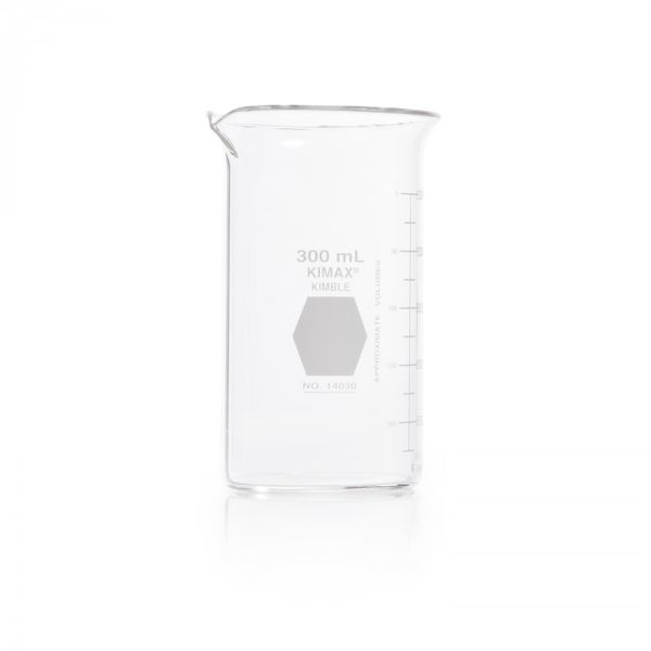 14030-300 - Berzelius Beaker, tall Form, white graduated, with Spout ...
