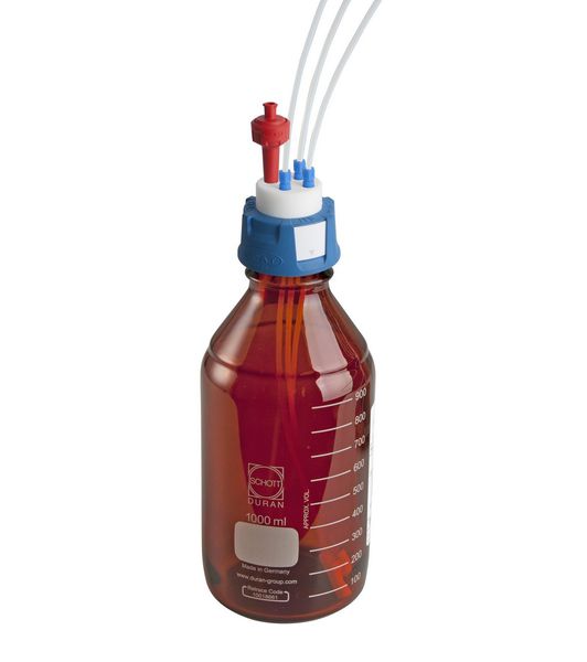 307314 - HPLC Supply-Set III, V2.0: SafetyCap III GL45, Lab Bottle 1L ...