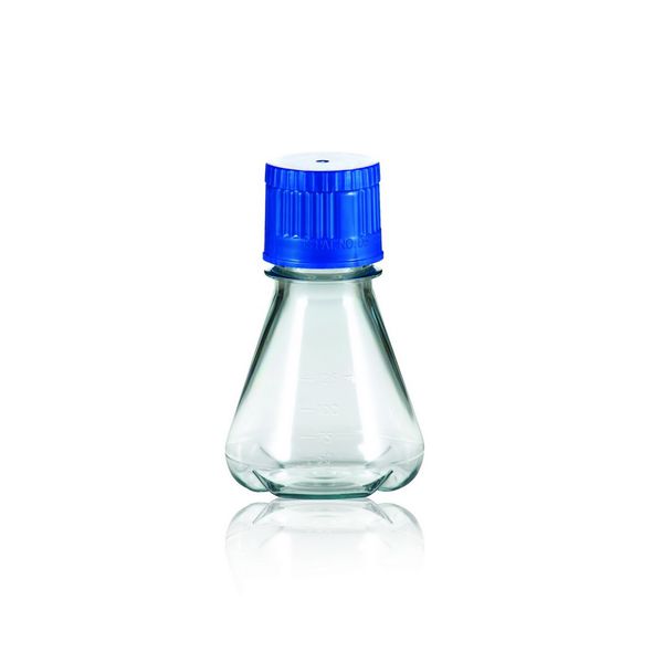 WPFBC0125S - Shake flask, PC, 125 ml baffle bottom, sterile, with ...