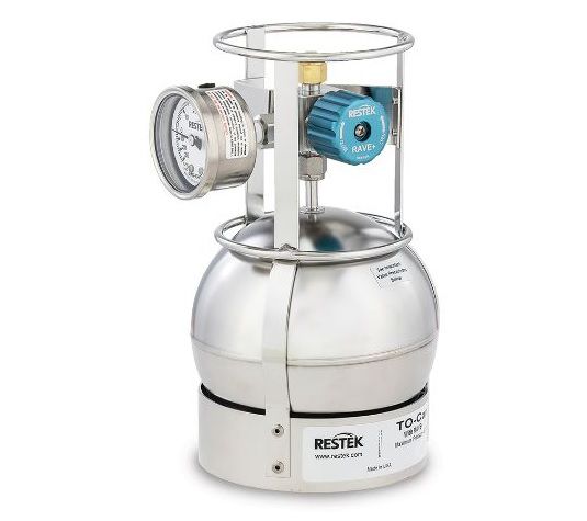 27315 - Air Sampling Canister TO-Can, 1 L, with 3-Port RAVE+ Valve ...