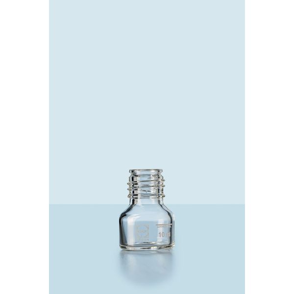 218010802 - DURAN® Laboratory bottle, clear, graduated, GL 25, without cap and without pouring ...
