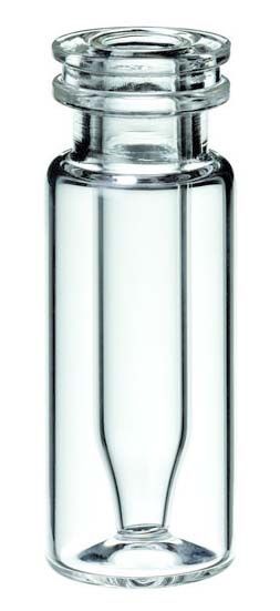 AAV110684 - ND11 Snap Ring Cap Bottle with 0,2 ml integrated Micro Insert, ''Base Bond'', Clear ...