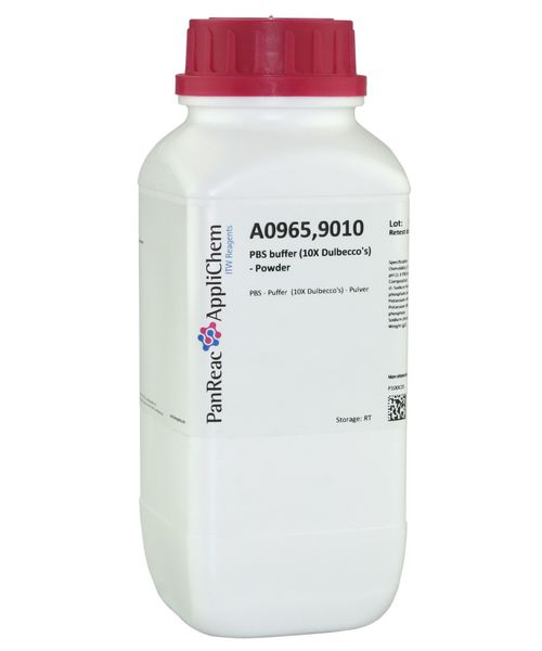A0965,9010 - PBS buffer (10X Dulbecco s) - Powder,10 L | Analytics-Shop